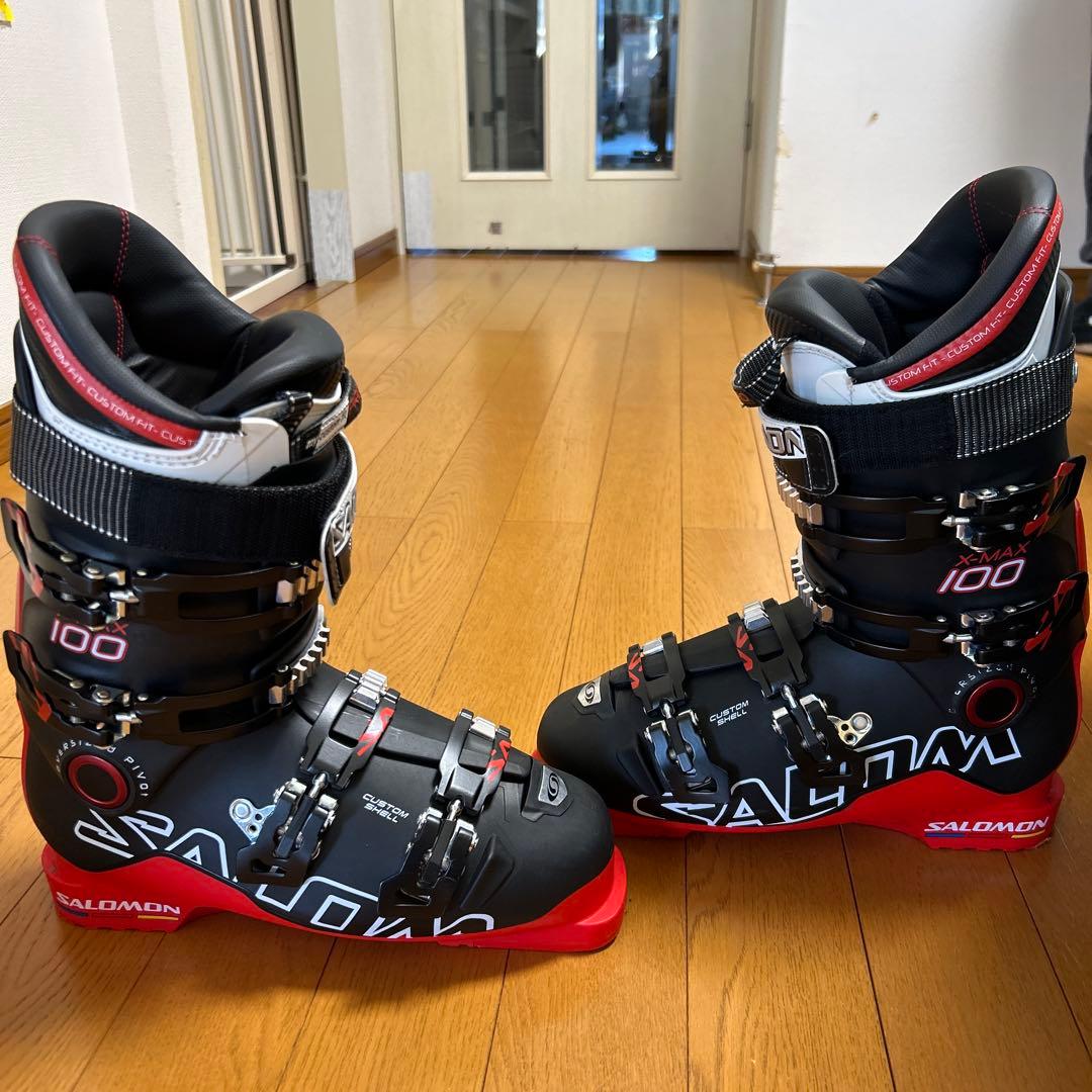 サロモン Salomon X-MAX 100 27/27.5 スキーブーツ