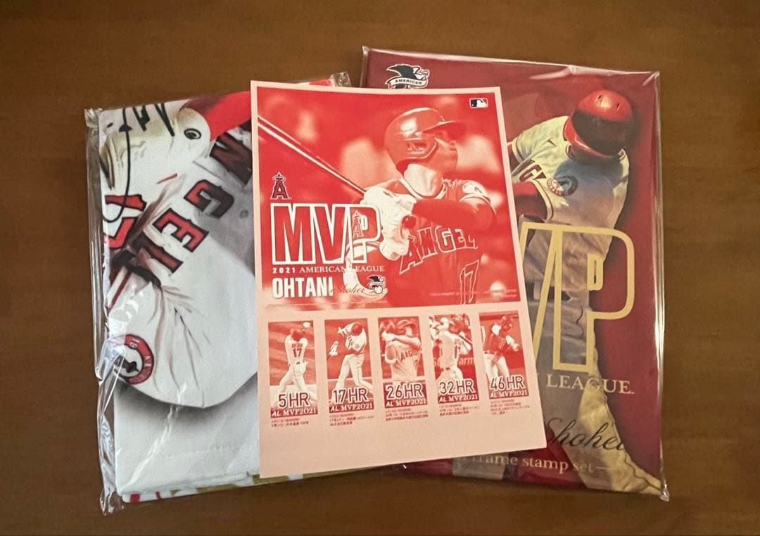 大谷翔平 2021年 エンゼルス MVP記念グッズ