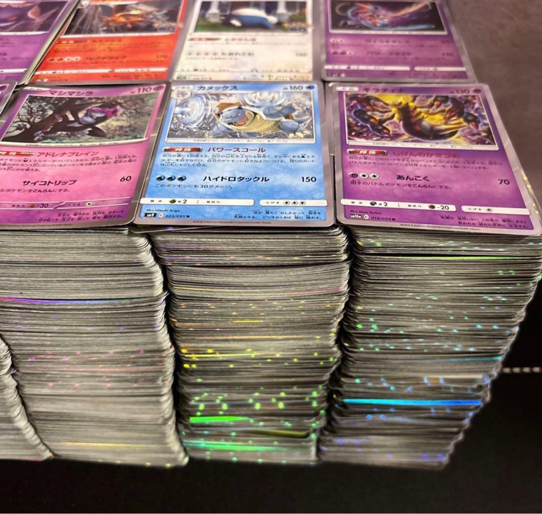 ポケモンカード　キラカードのみ約5000枚大量まとめ売りセット　レア　光り物のみ