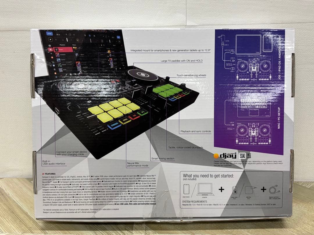 Reloop Buddy DJコントローラー Compact 2-Deck 18