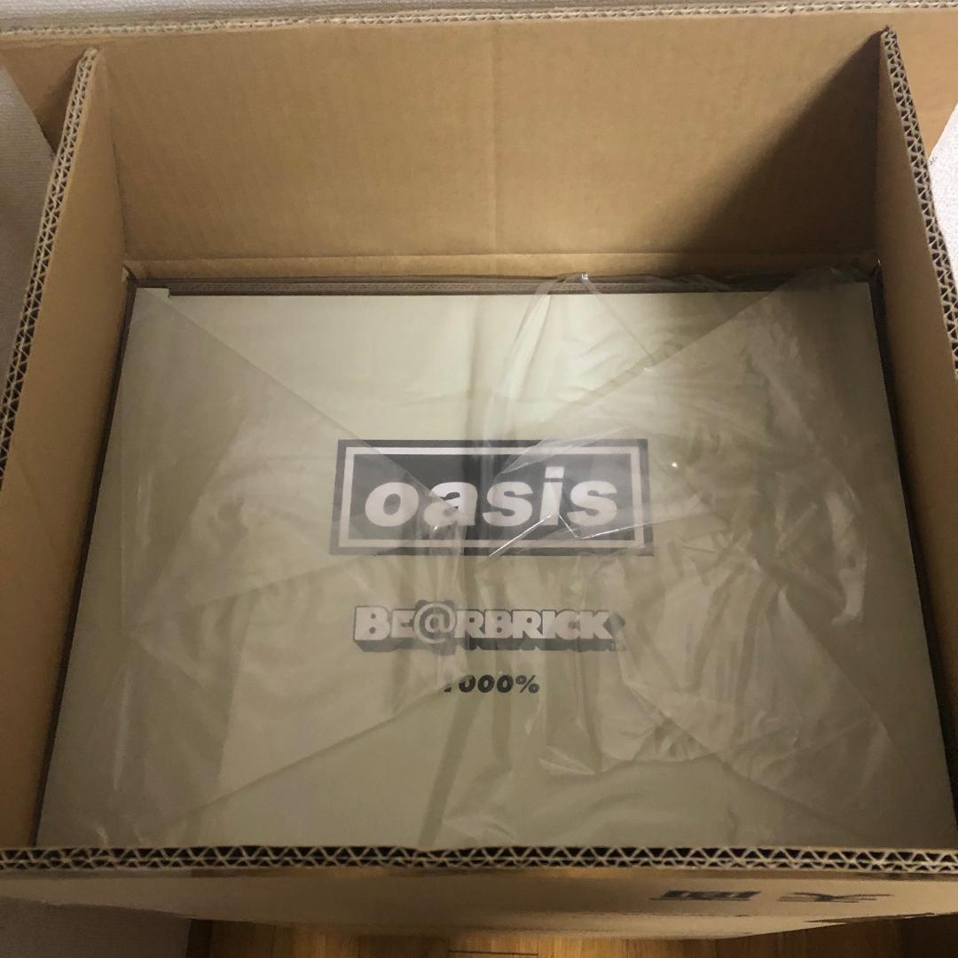 その他 BE@RBRICK oasis White Chrome 1000%