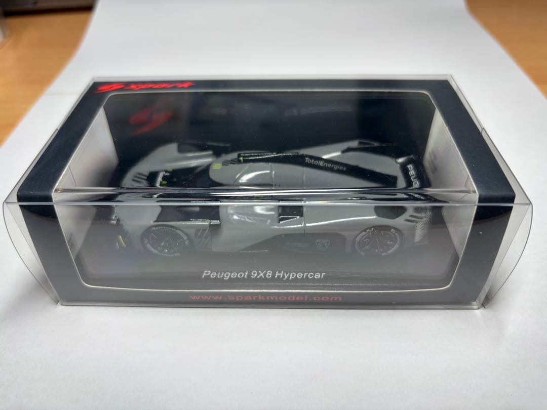 ミニカー Peugeot 9X8 Hypercar (1/43), spark