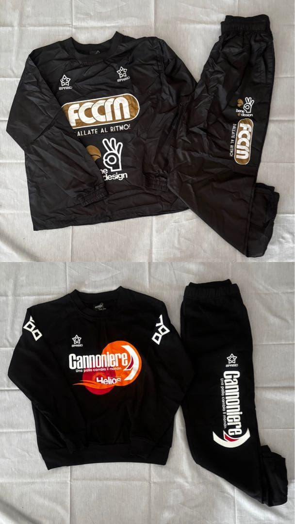 【新品】SPAZIO ピステ上下 スウェット上下 セット売り