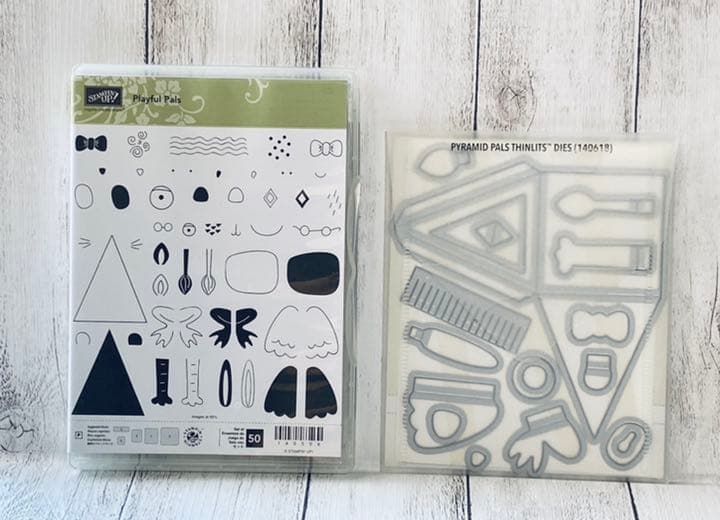 スタンピンアップ　Stampin'up Playful Pals セット