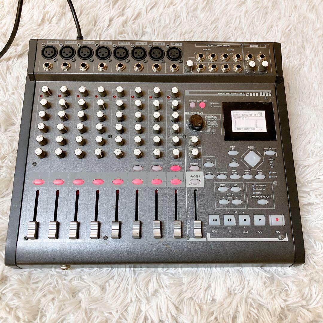 korg D888 8トラック　マルチトラックレコーダー