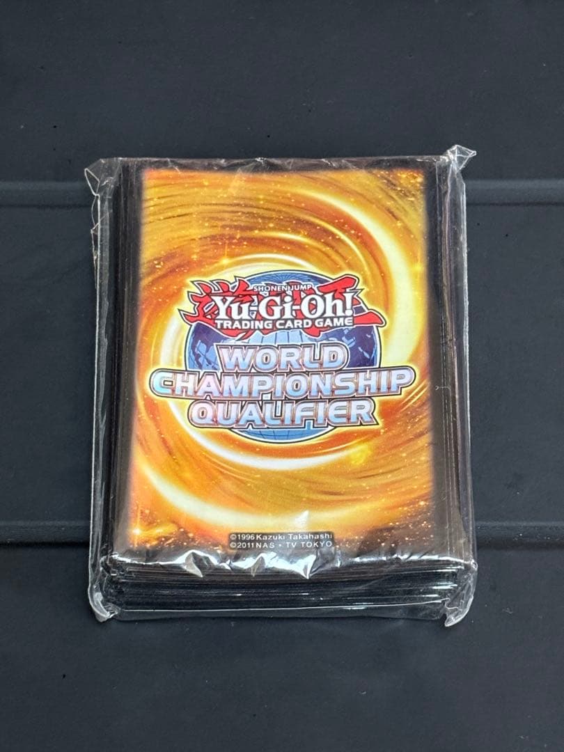 遊戯王OCG WCQ 2015 スリーブ80枚 未開封
