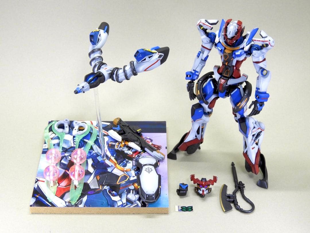 HG ジークアクス 全塗装 / ガンプラ 完成品