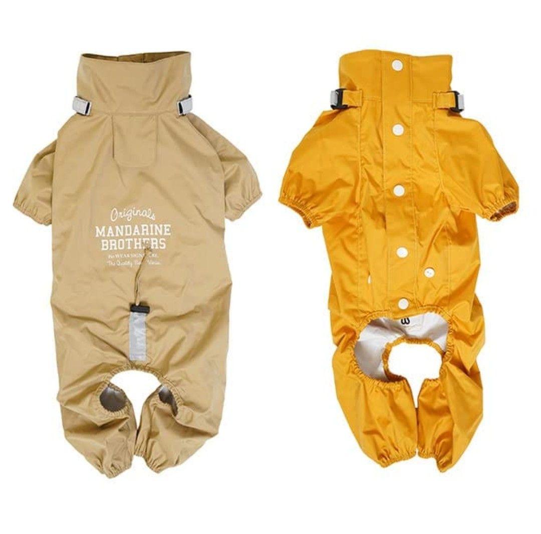 新品　マンダリンブラザーズ　レインスーツ RAIN SUIT 3L LATTE