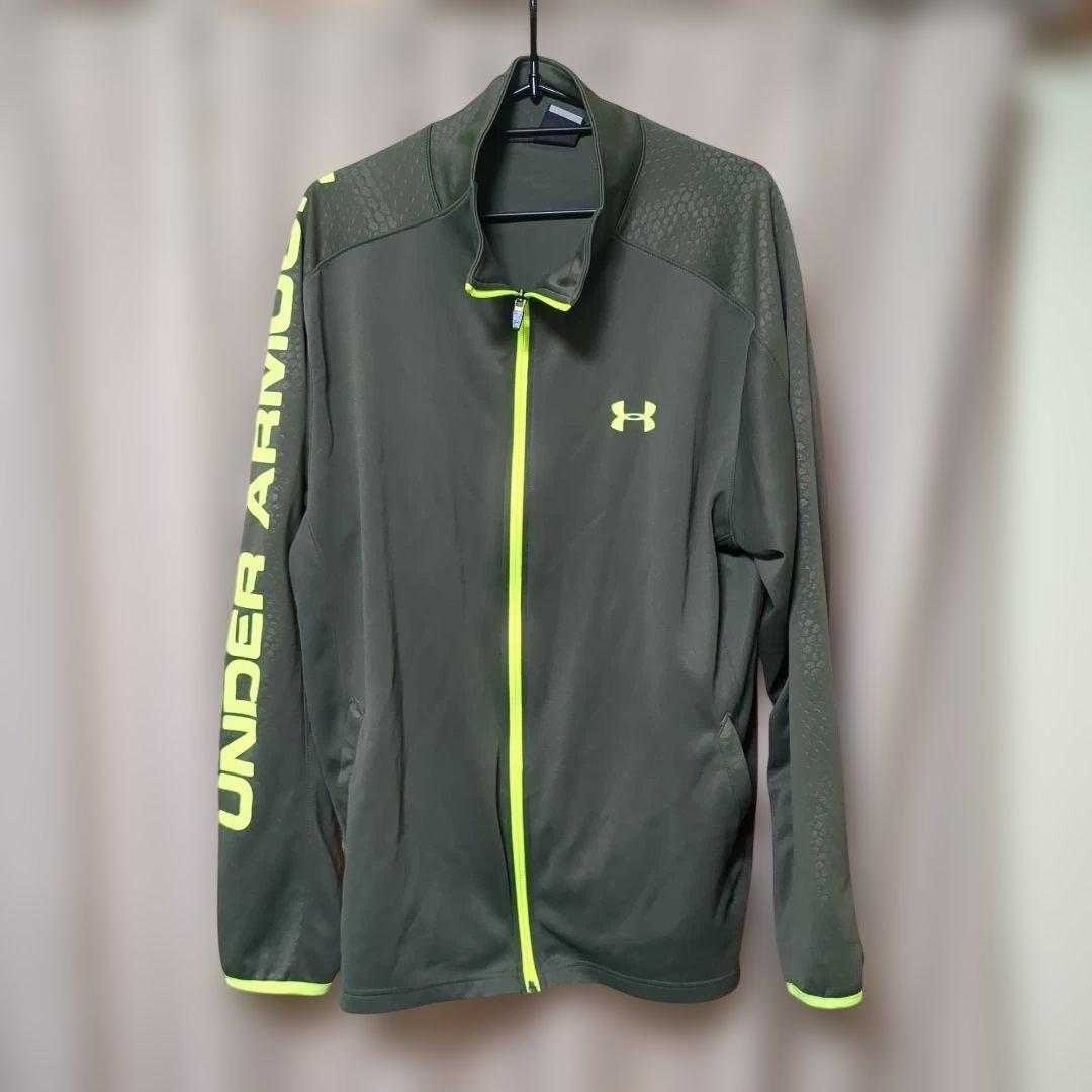 Under Armour モスグリーンフルジップジャケット
