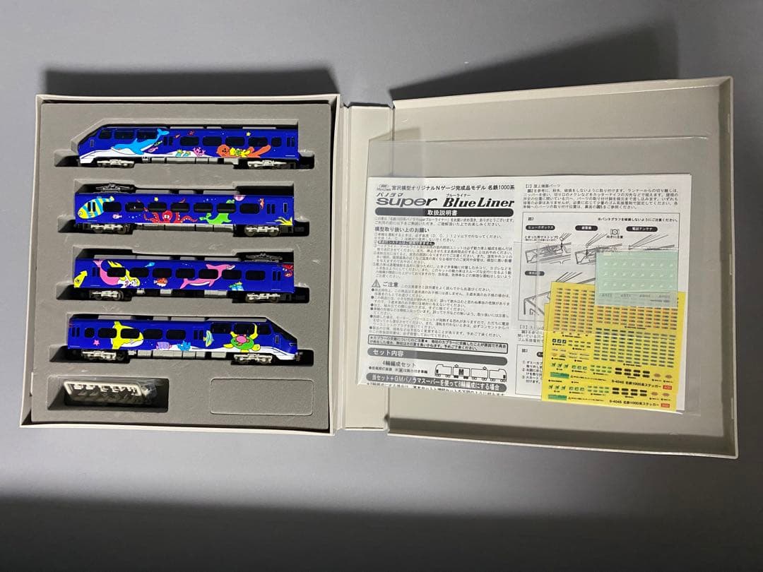 Nゲージ グリーンマックス 名鉄1000系ブルーライナー 4両セット
