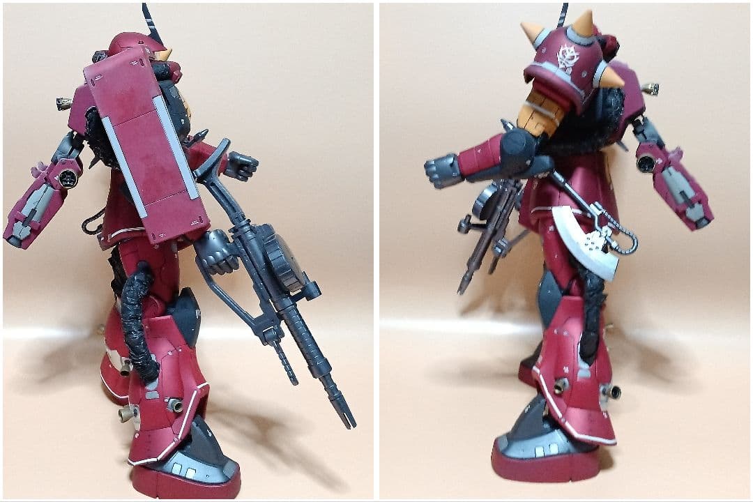 【ジャンク】ガンダム　ザク　プラモデル　組み立て品　大きめガンプラ