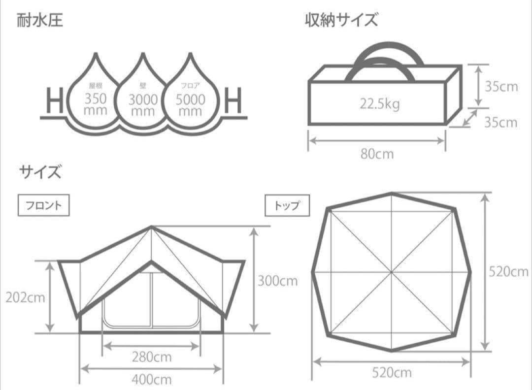 セット【DOD ツクツクベース】【グラウンドシート】