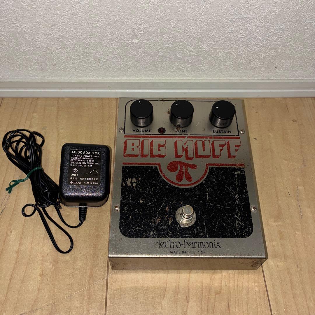 エレクトロハーモニクス BIG MUFF acアダプター付き