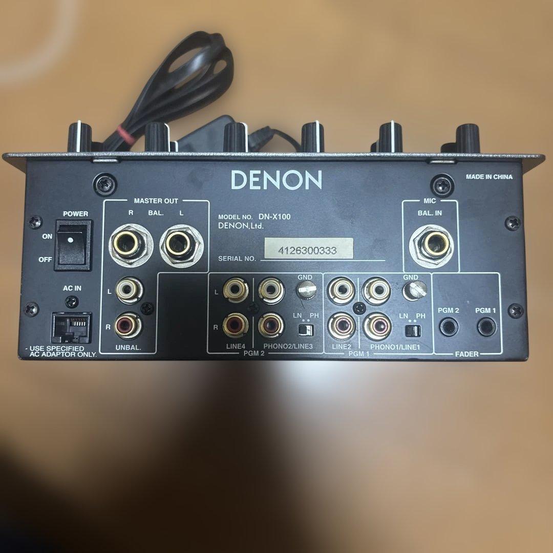 DENON DN-X100 DJミキサー 値下げ不可