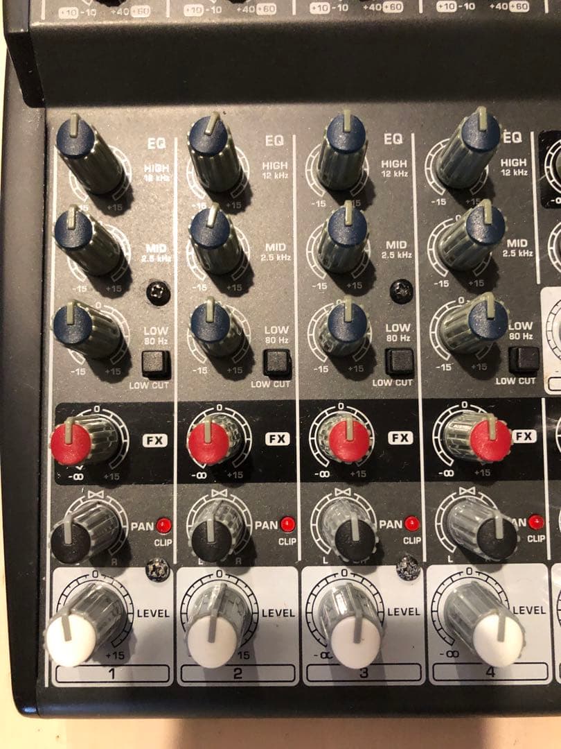 BEHRINGER XENYX 1202 ミキサー ACアダプター付属