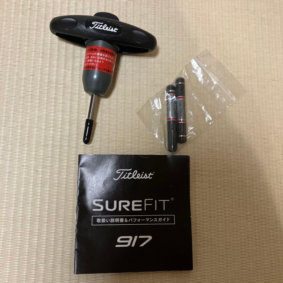 Titleist 917F フェアウェイウッド 5番　18度　レンチ付き