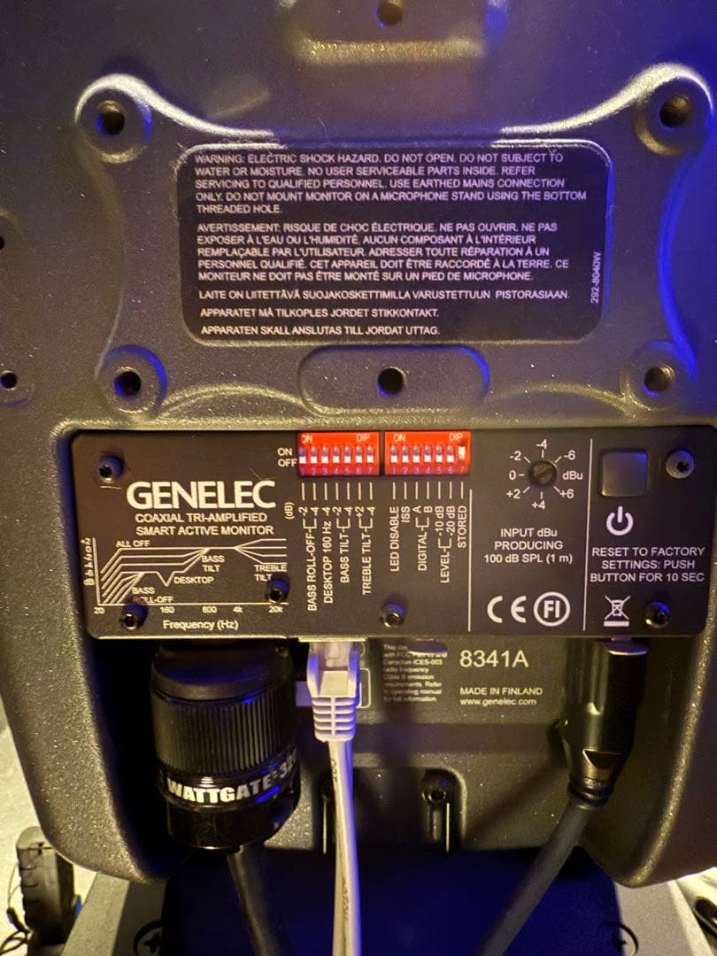GENELEC 8341ペア GLM付き【早期終了の可能性あり】