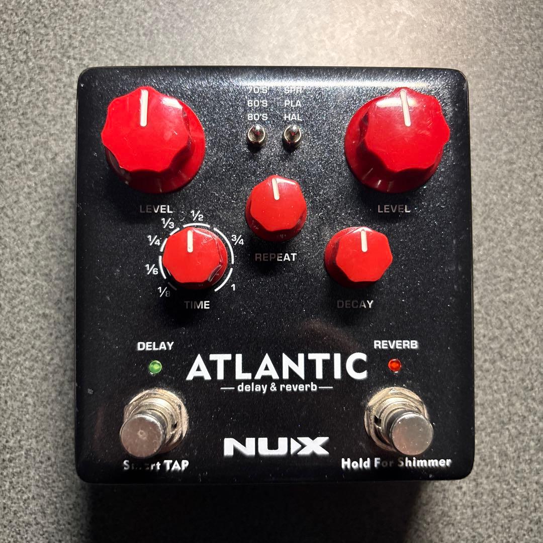 NUX ATLANTIC ディレイ & リバーブ【動作確認済】