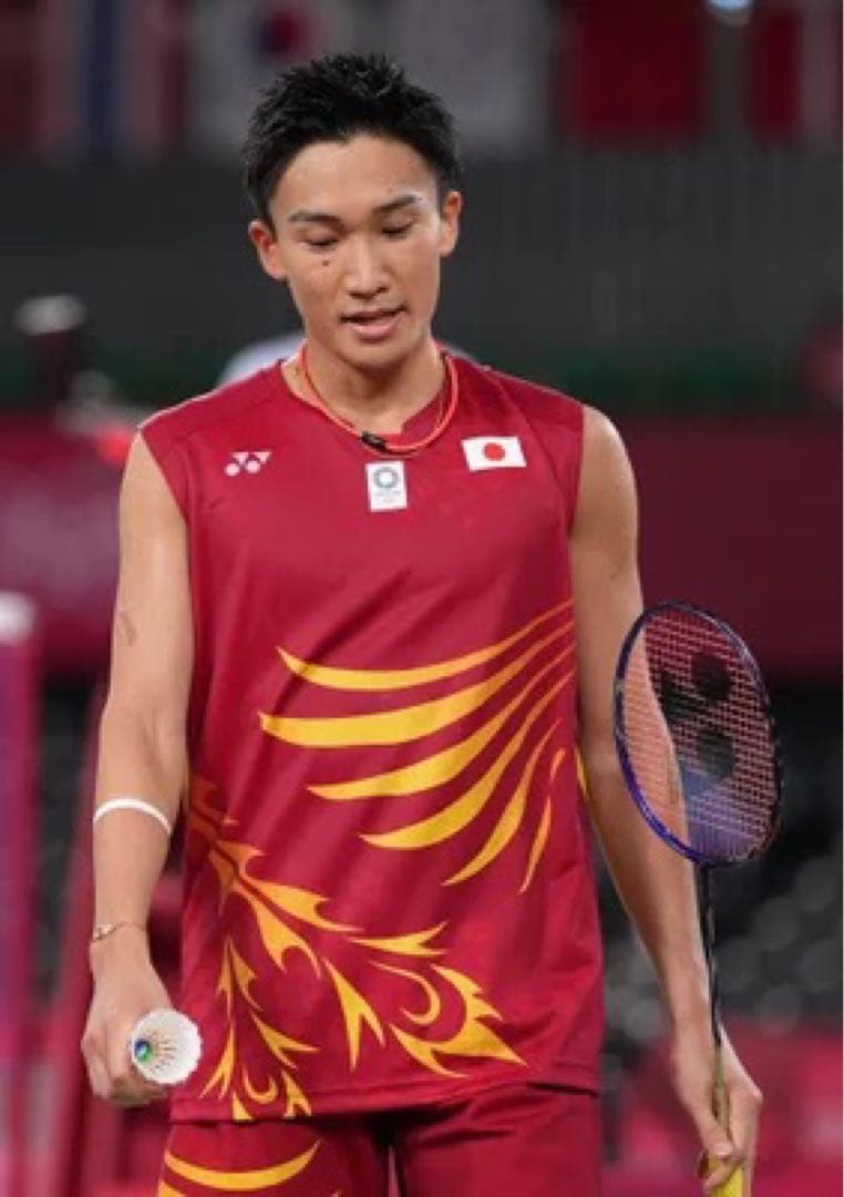 【希少】YONEX ゲームシャツ桃田賢斗着用モデル
