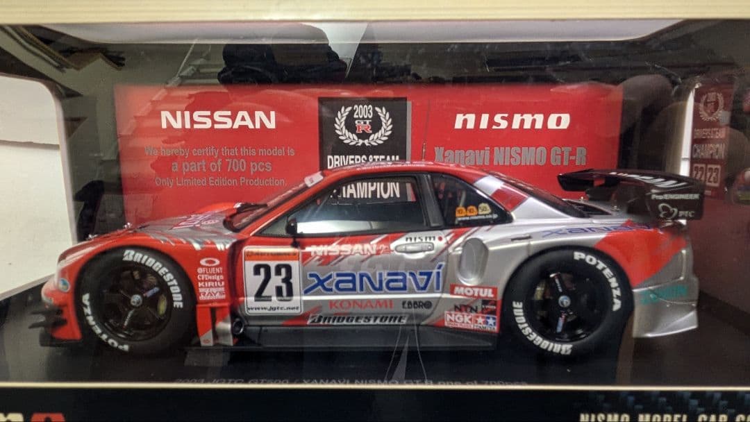 幻 XANAVI NISMO GT-R 2003東京オートサロン限定700pcs
