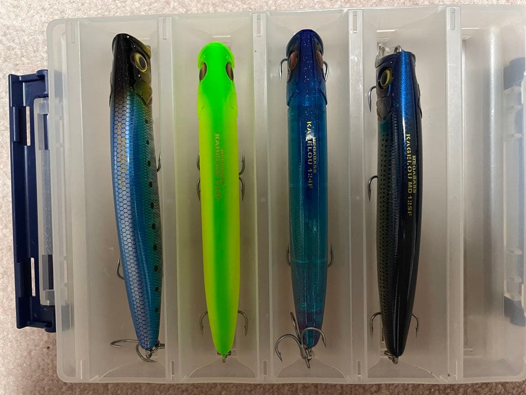 Megabass KAGELOU 4点セット