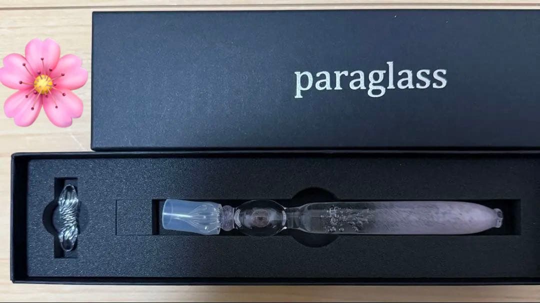 paraglass ガラスペン ラムネペン パラグラス　さくら