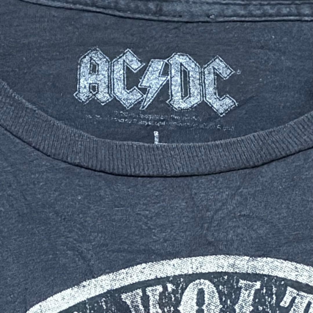 AC/DC HIGH VOLTAGE Tシャツ 1975 ブラック黒