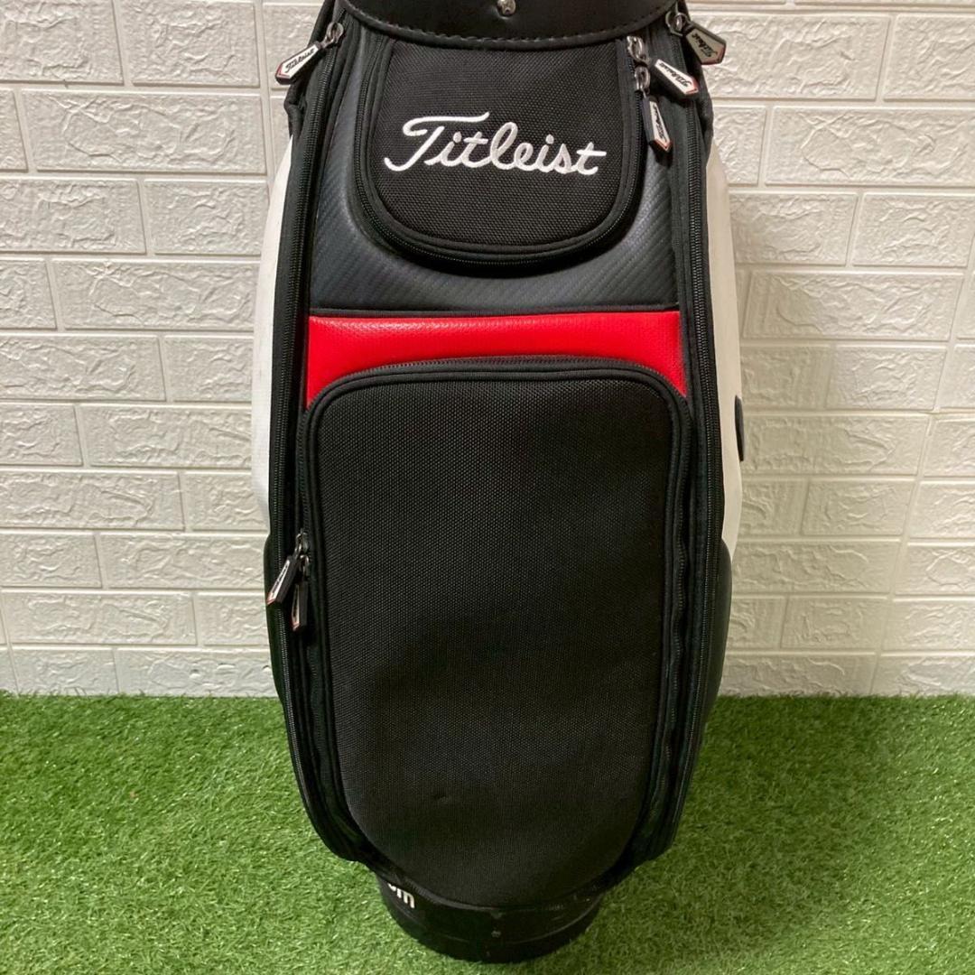 【美品】Titleist タイトリスト　ツアーモデル　キャディバック フード有