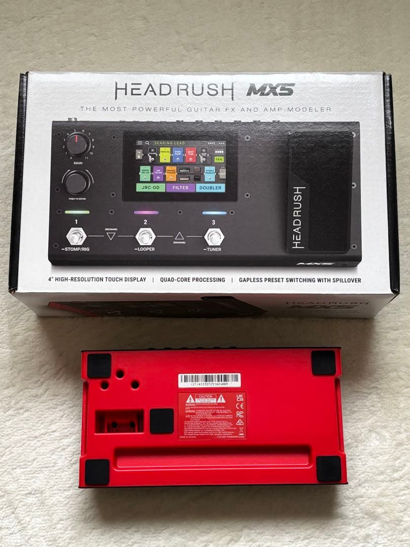 HEADRUSH MX5 ギターエフェクター