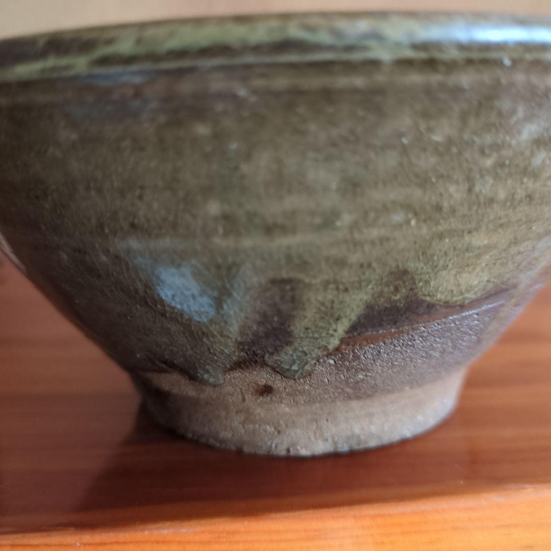 古琉球窯 茶碗 マカイ　直径約14cm　沖縄　琉球　古美術品　骨董品