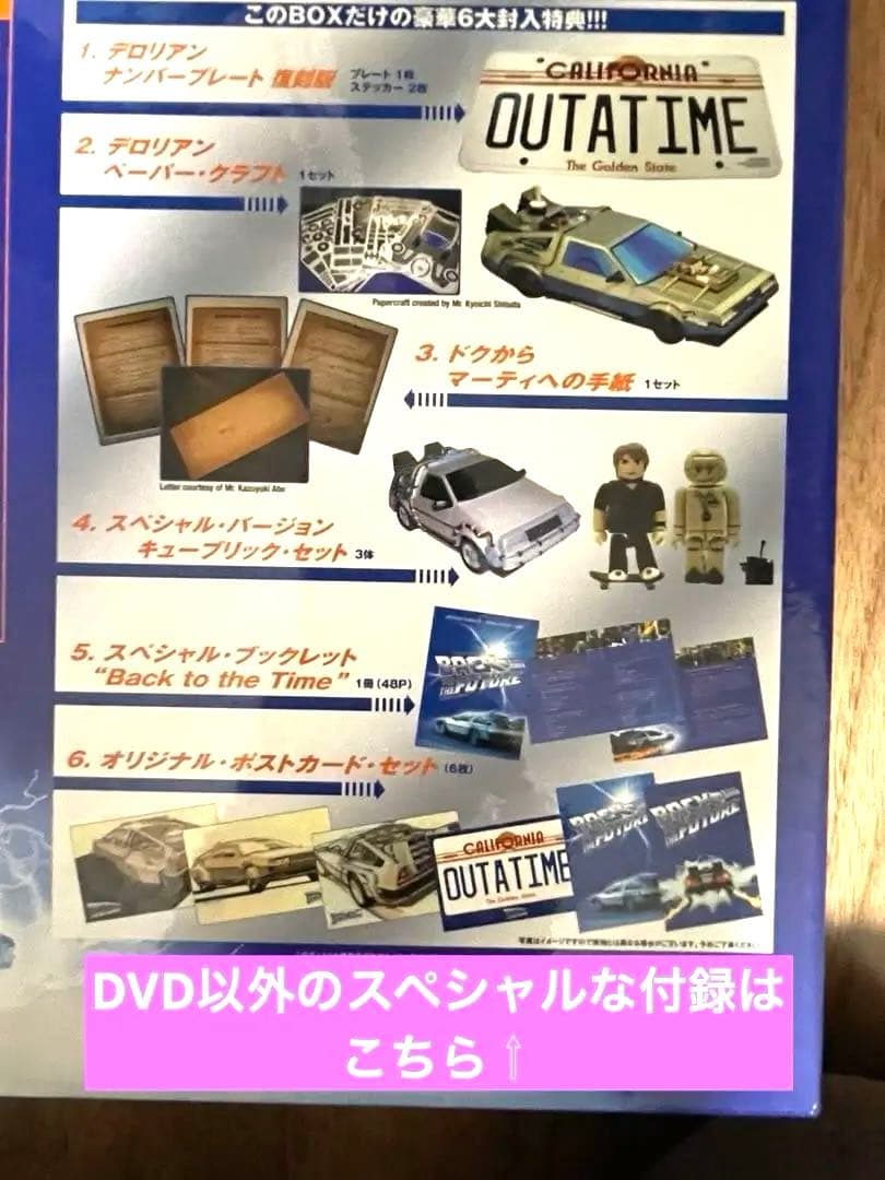 今だけ大特価！大幅値下【未使用品】バックトゥザフューチャー 20周年記念ボックス