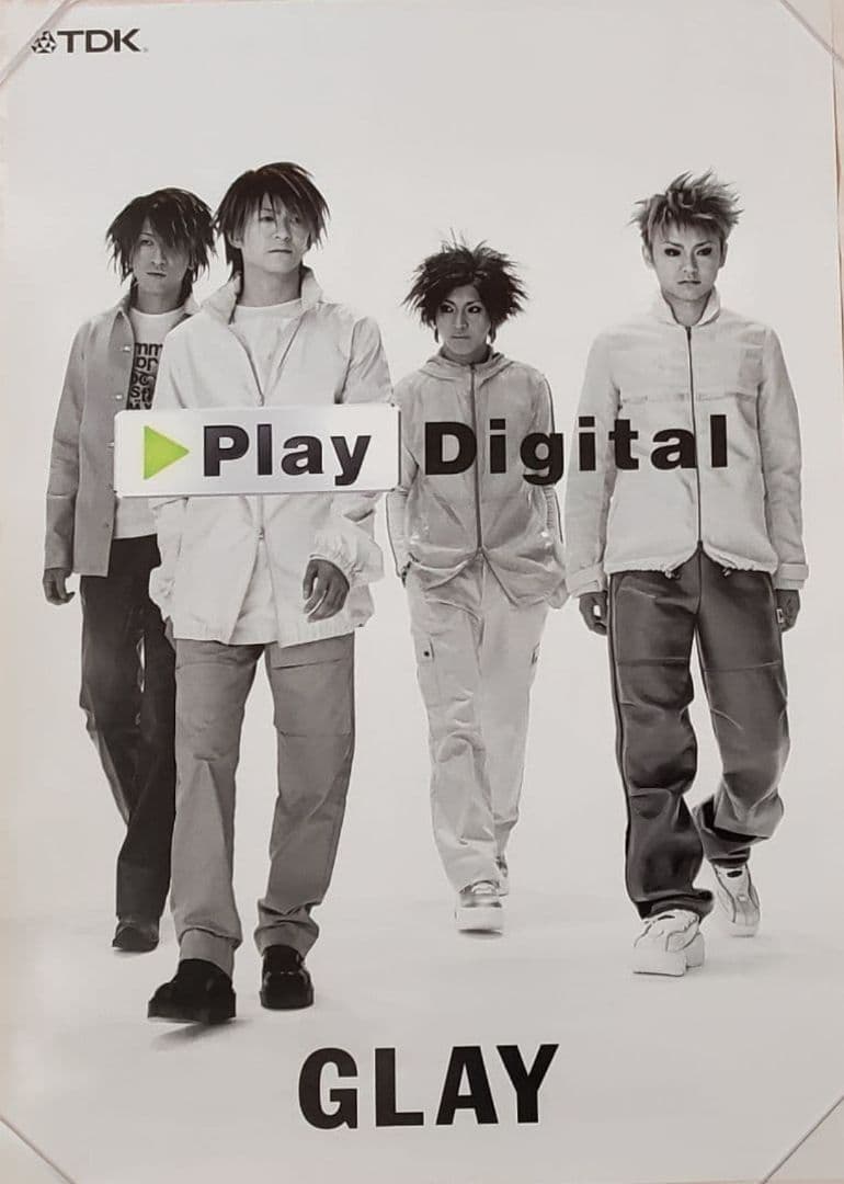 GLAY グレイ TDK非売品 B2ポスター １０枚セット まとめて(画像①②)