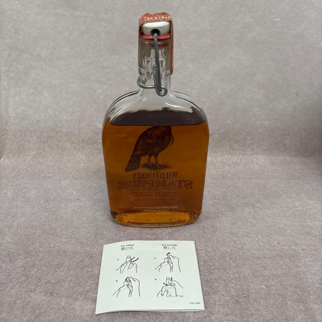 ウイスキー Wild Turkey Stampede 750ml 55%