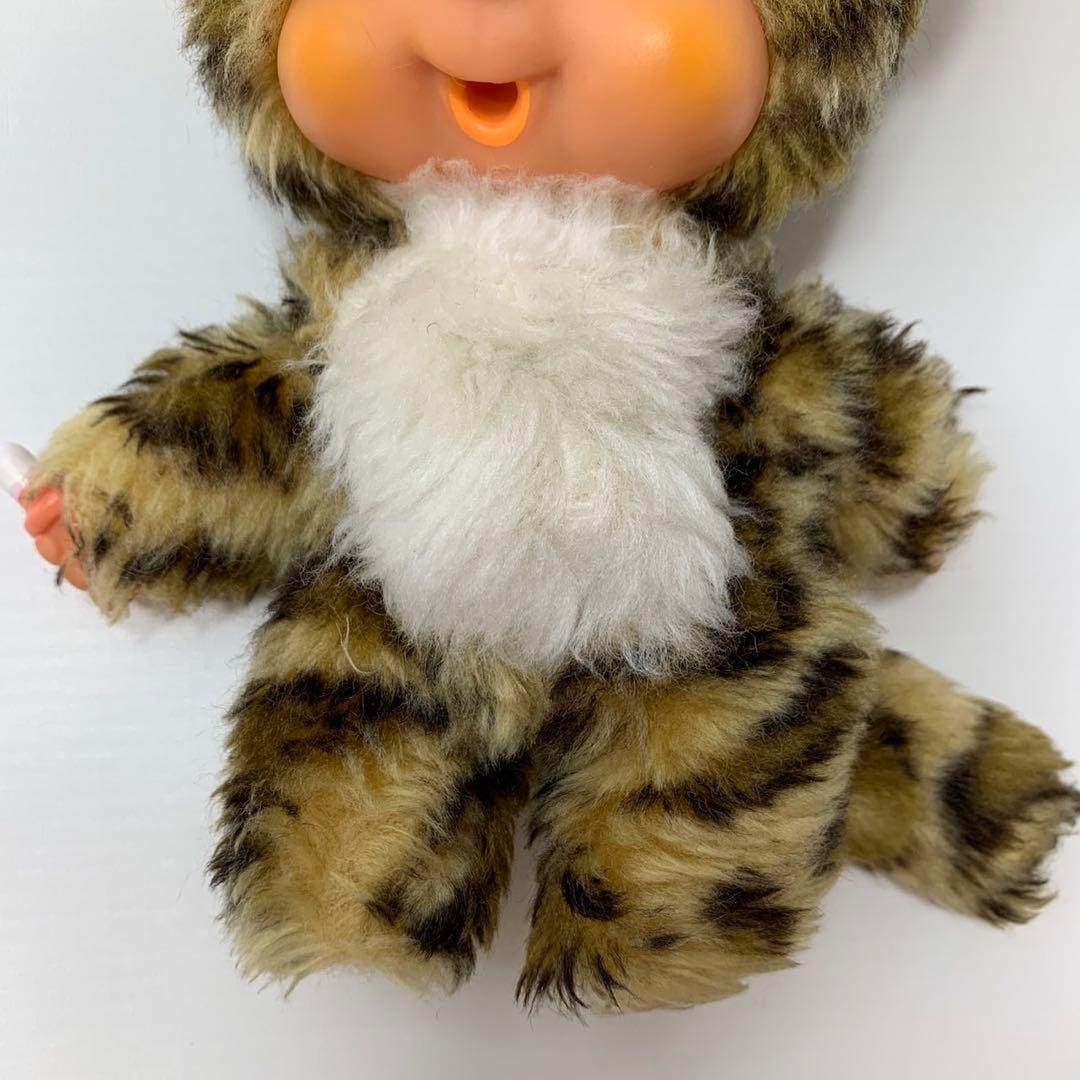 ビンテージ ヒョウ モンチッチ エンドーチェーン monchhichi 577