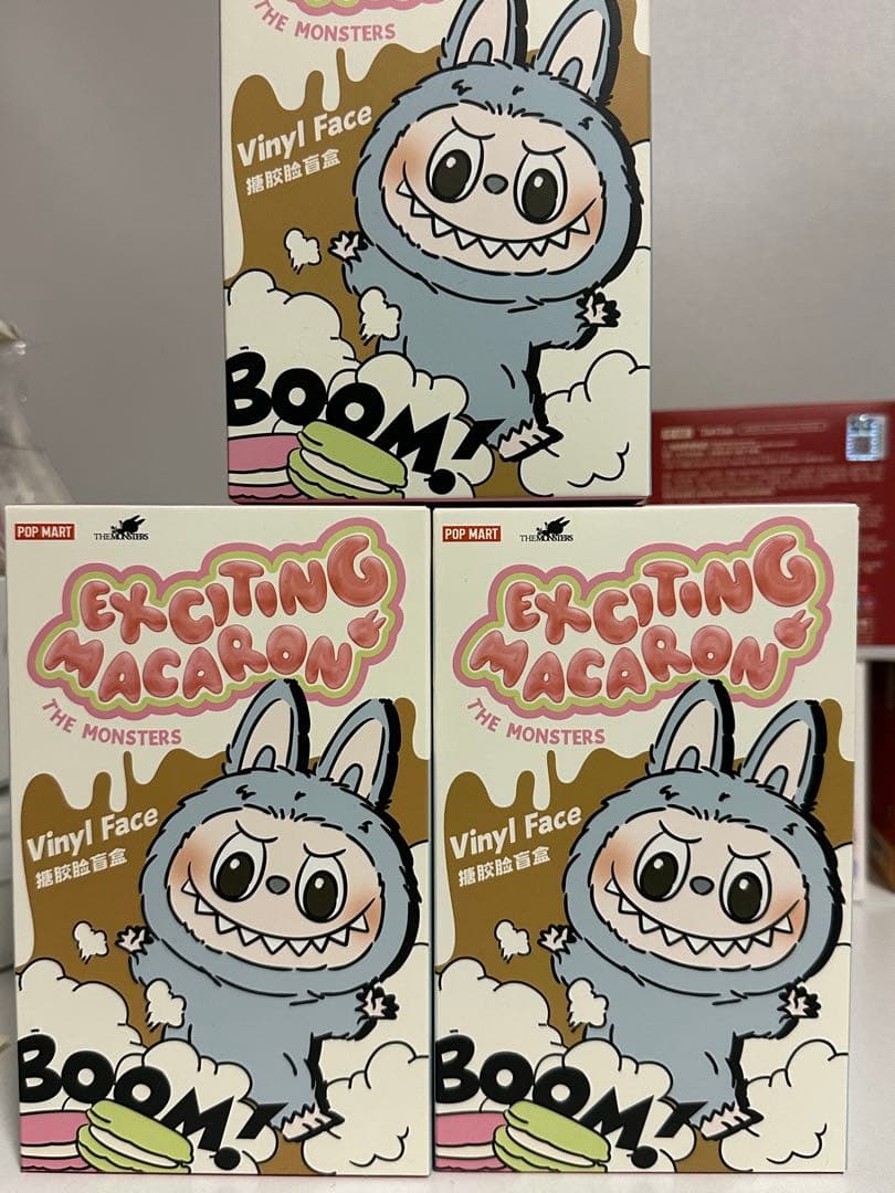 ぬいぐるみ POP MART Exciting Macaron Vinyl Face