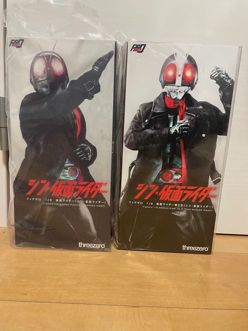 threezero シン仮面ライダー 1/6スケール　2体セット