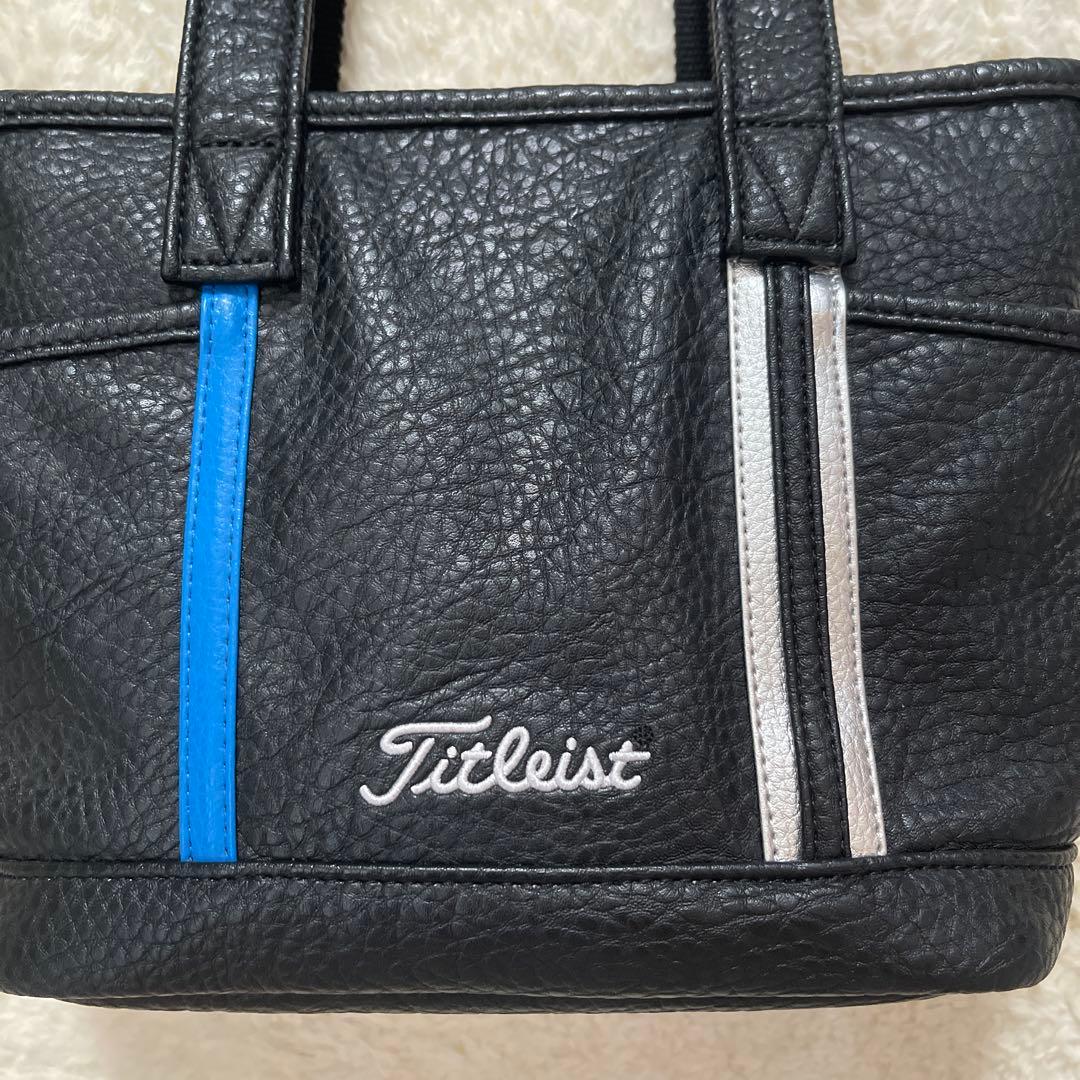 TITLEIST タイトリスト×メルセデスベンツ ラウンド トートバッグ 黒