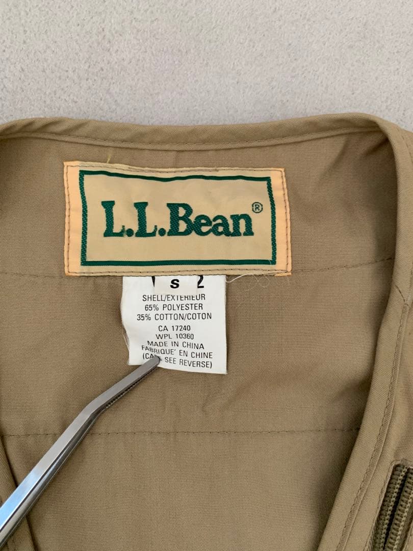 デッドストック L.L.Bean フィッシングベスト Sサイズ