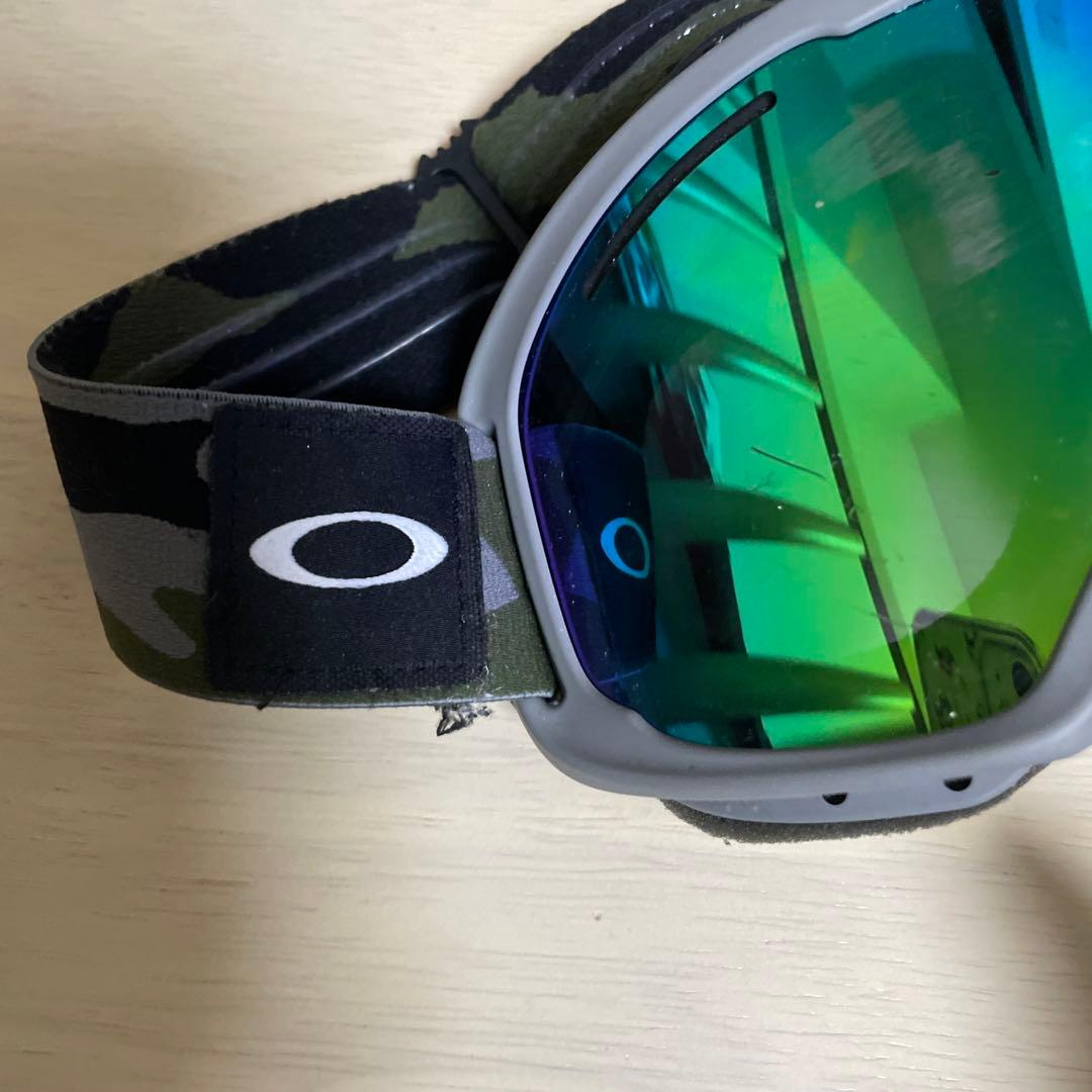 OAKLEY ゴーグル グリーンレンズ 迷彩柄