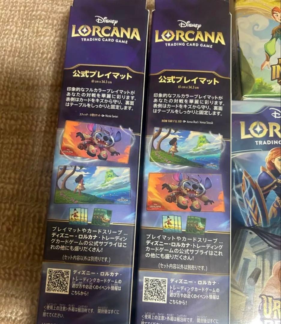 ロルカナカードゲーム 6点セット まとめ売り 公式プレイマット　スタートデッキ