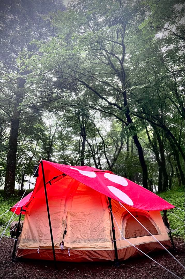 DOD MINI KINOKO TENT (ミニキノコテント)レッド