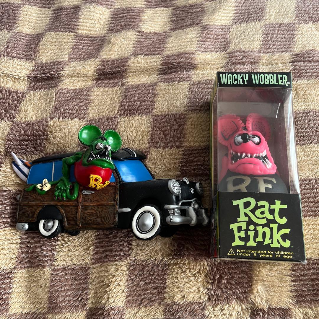 Rat Fink Wacky Wobbler フィギュア