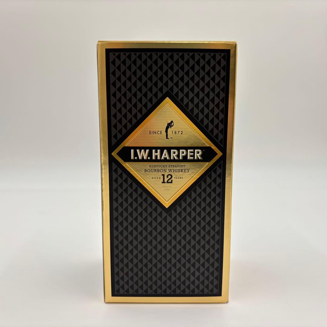未開封 I.W.HARPER ハーパー 12年 バーボン ウイスキー 750ml