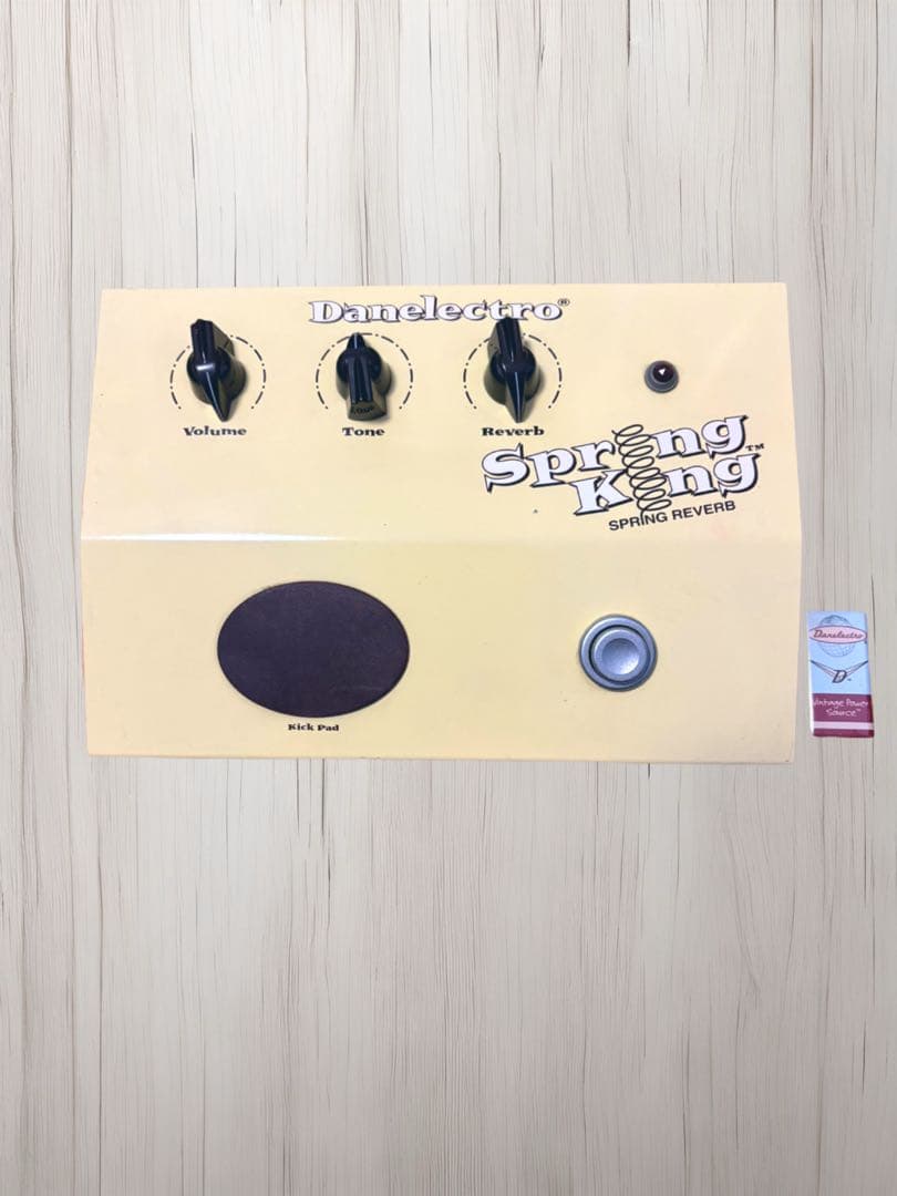 無料配送　Danelectro Spring King スプリングリバーブ
