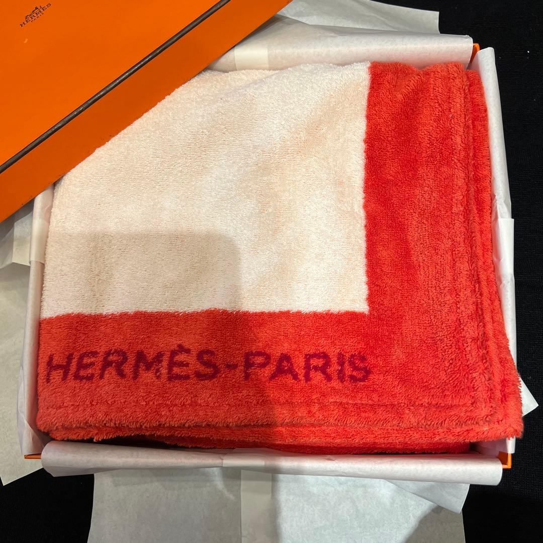HERMÈS ビーチタオル　大判バスタオル