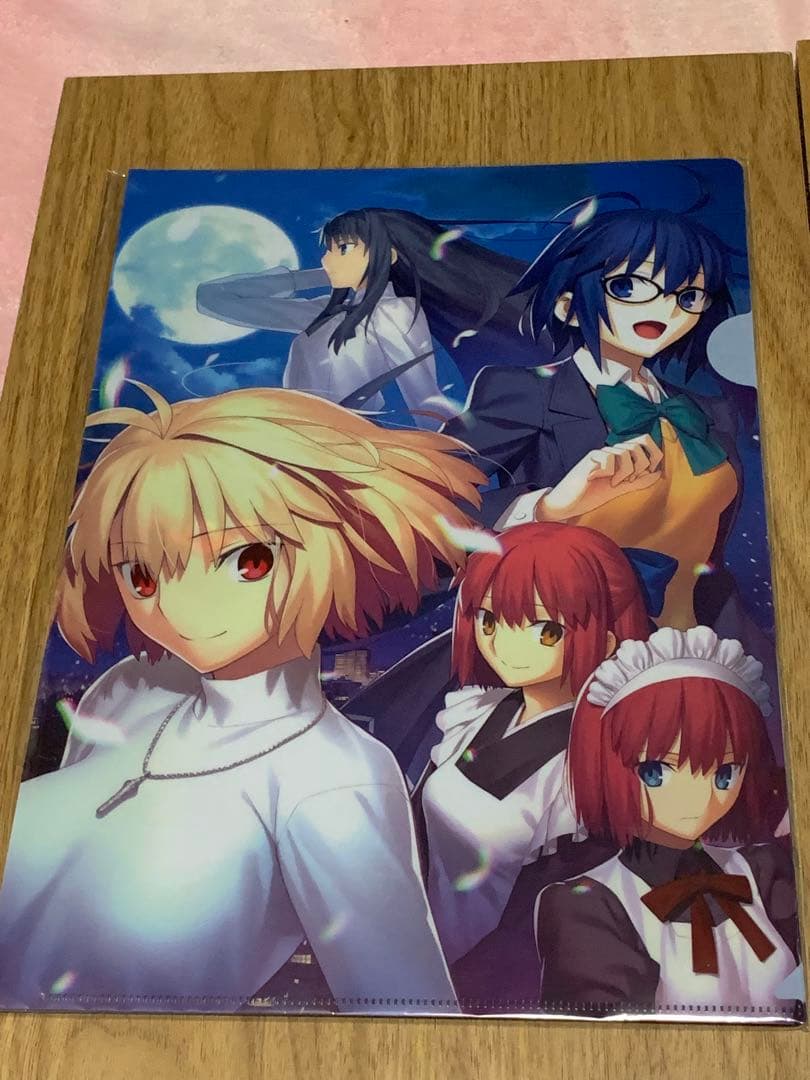 【新品未開封品】TYPE-MOON 月姫想本 クリアファイルセット