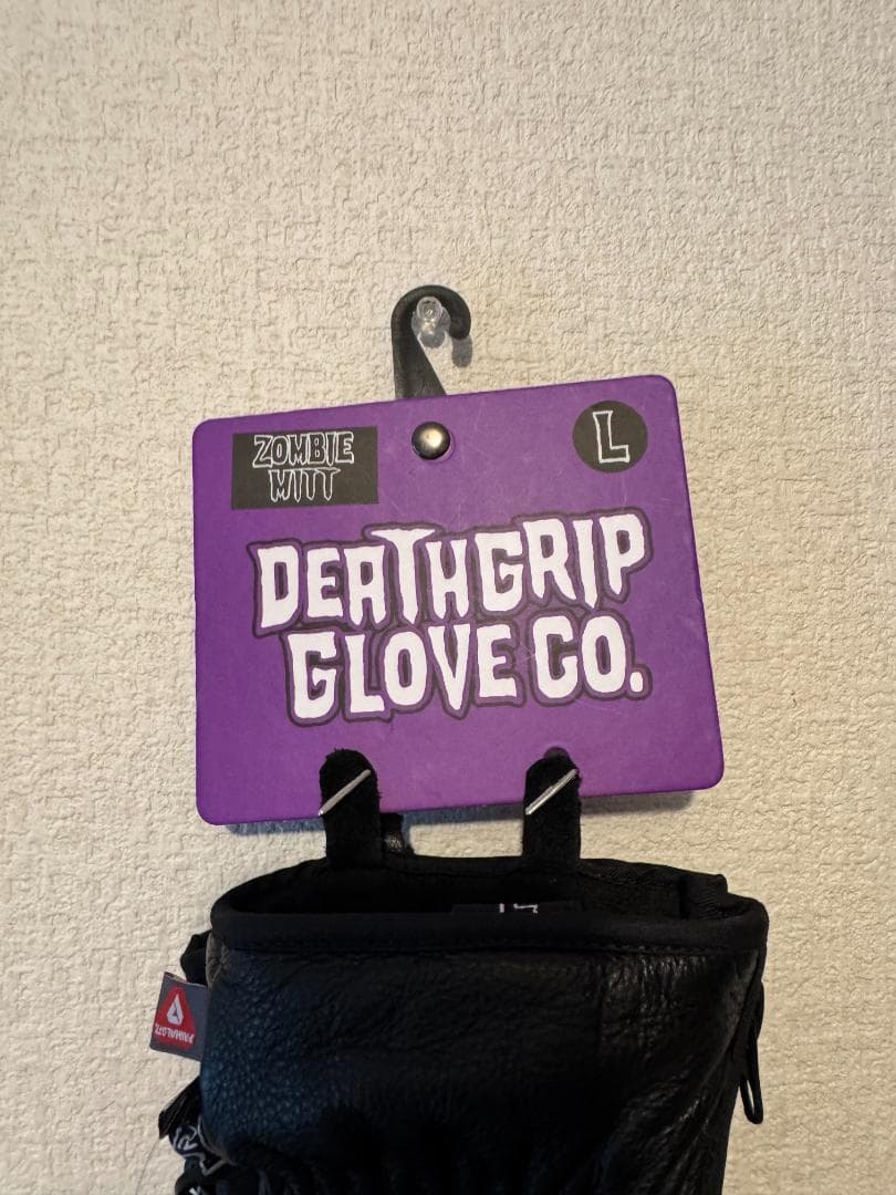 スキー・スノーボードアクセサリー DEATH GRIP Zombie Leather Glove Mitt