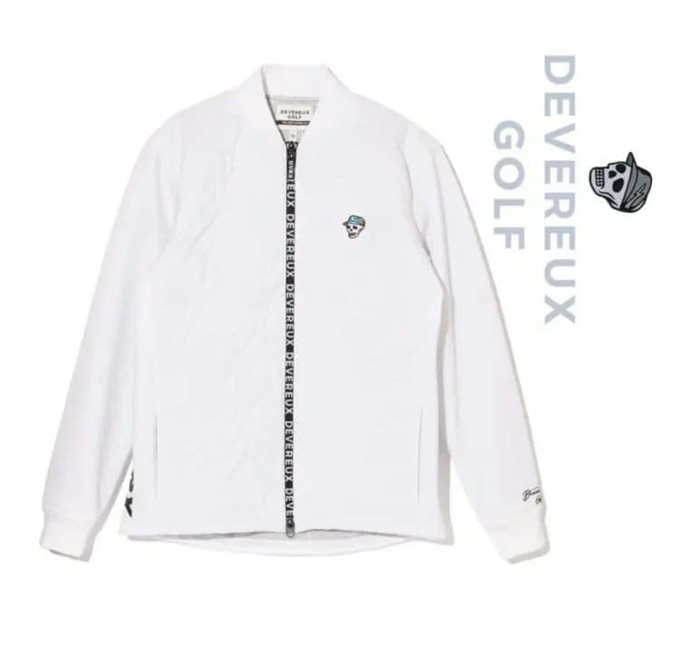 新品タグ付【デヴァローゴルフ】DVRX中綿キルトFull Zip ジャケット M