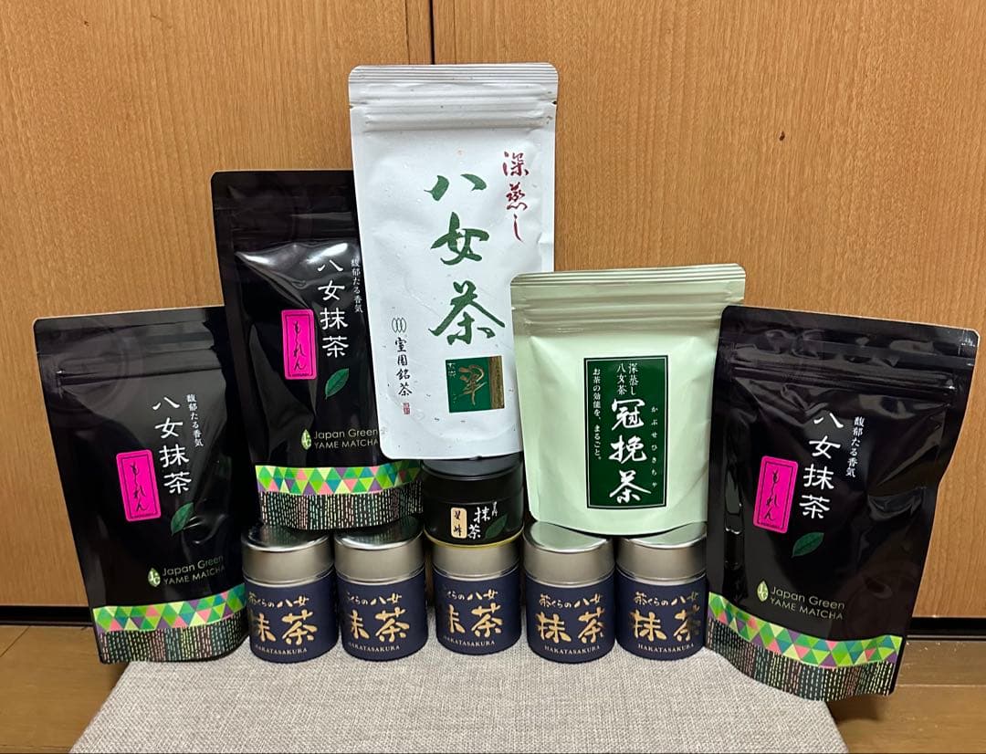 八女抹茶・深蒸し茶セット