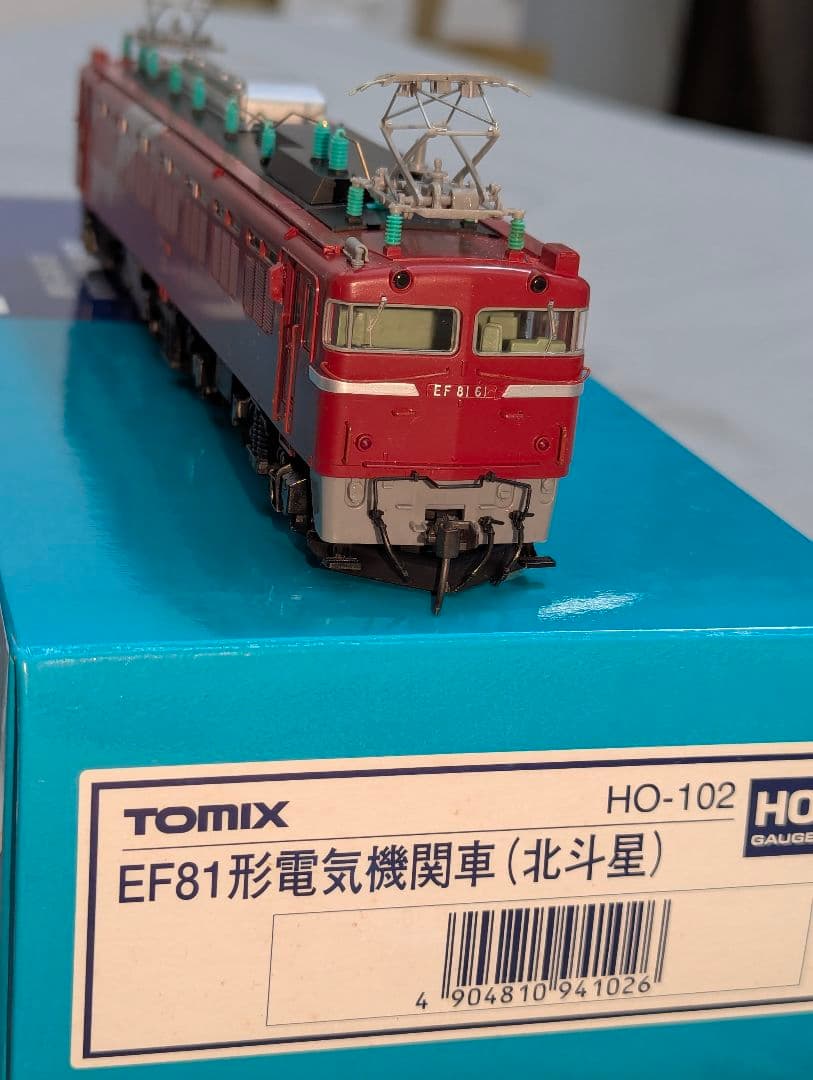 TOMIX　EF81形電気機関車 (北斗星)　【HO-102】